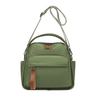 Generic Sac &agrave; bandouli&egrave;re en nylon avec fermeture &eacute;clair pour femme et fille, sac &agrave; main simple et d&eacute;contract&eacute; pour l&eacute;cole, le travail, le shopping, les voyag