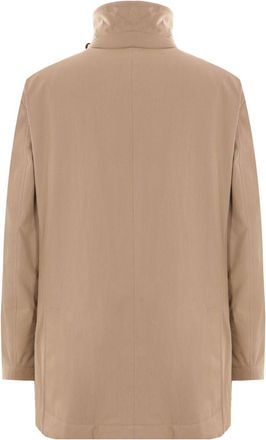 Brunello Cucinelli Mens Gabardine Padded Jacket Beige Aw24 M
