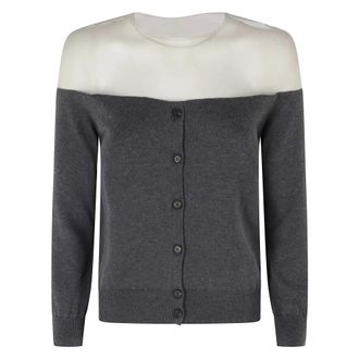 Maison Margiela Damen, Strickwaren, Grau, SGr&ouml;&szlig;e