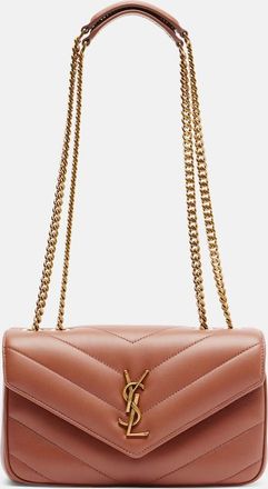 Saint Laurent Sac port&eacute; &eacute;paule Loulou Small en cuir