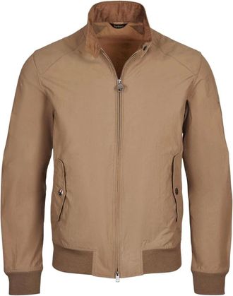 Barbour Homme, Vestes, Beige, Taille: XL Veste Harrington Casual Rectifier