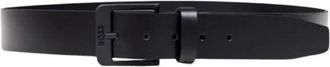 HUGO BOSS Ceinture en cuir au design classique - Homme - Accessoires - Noir - Taille: ONE Size
