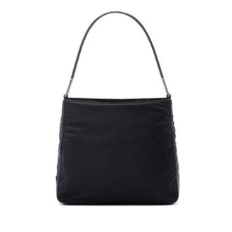 Prada Sac bandouli&egrave;re Pre-owned en nylon - Femme - Pre-owned - Noir - Taille: ONE Size