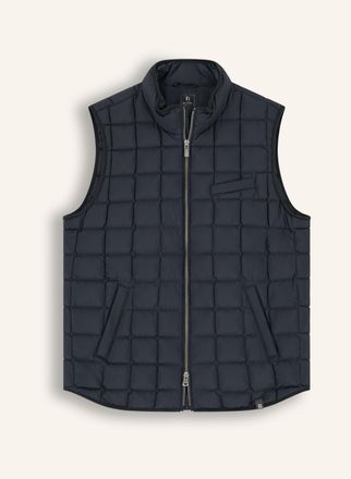 Boggi Milano Boggi Milano Daunenweste Aus Cashmere blau