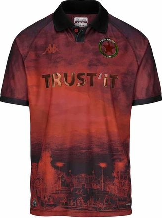 Kappa Red Star FC Kombat 24/25 Away Junior Short Sleeve T-Shirt 6 Years