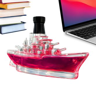 Generic Whisky Karaffe | 350ml Kriegsschiff Leerer Aufbewahrungsbeh&auml;lter - Leere Flaschen | F&uuml;r Zuhause Geburtstagsfeier Hochzeit Pers&ouml;nliche Sammlung