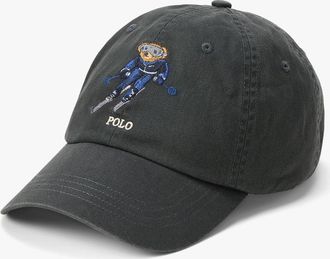 Polo Ralph Lauren Casquette brod&eacute;e Polo Bear en coton