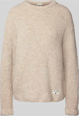 Ichi Relaxed Fit Pullover mit Woll-Anteil Modell Larisa