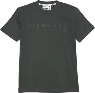 John Richmond Rundhals-T-Shirt - - Tops - Herren - Gr&uuml;n - 2XL
