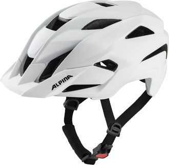 Alpina KAMLOOP, White matt, 55-59 cm, vielseitiger All-Mountain- und Trail-Riding-Helm f&uuml;r optimalen Schutz und Komfort f&uuml;r Erwachsene
