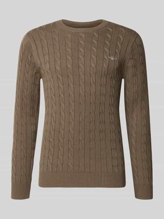 GANT Regular Fit Pullover aus reiner Baumwolle
