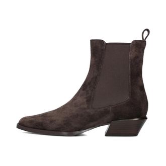 Stefano Lauran Braune Wildleder Stiefeletten - - Shoes - Damen - Braun - 37 EU