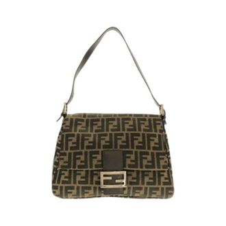 Fendi unisex, Pre-owned, Brun, Taille: ONE Size Sac &agrave; bandouli&egrave;re Vintage Pre-owned