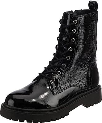 Geox Femme D Bleyze D Bottines, Black, 37.5 EU