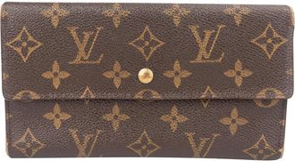 Louis Vuitton Portemonnaie - Louis Vuitton Canvas Monogram Sarah Wallet - Gr. unisize - in Bunt - f&uuml;r Damen