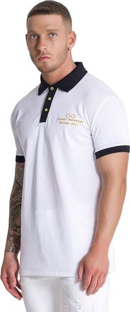 Gianni Kavanagh Herren White Restart Polo-Shirt, weiß, XL