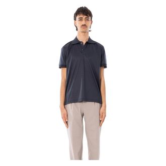 Daniele Fiesoli Filo Scozia Poloshirt - - Tops - Herren - Grau - 3XL