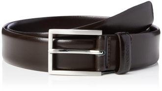 Strellson Premium Herren 3201 Gürtel, Dunkelbraun, 80