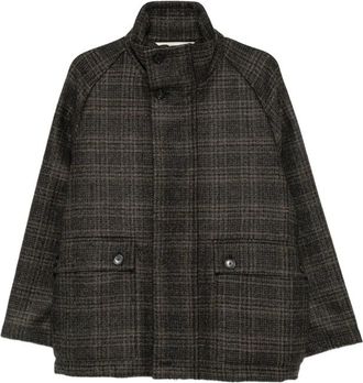 Barena Long-sleeve Checked Jacket