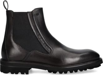 Baldinini bottines Chelsea &agrave; zip lat&eacute;ral en cuir - Marron