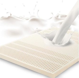 Generic Bettmatratze aus 100 % nat&uuml;rlichem Latex, 10 cm dick, Latexmatratze mit Unterseite, entspannende Latexmatratze f&uuml;r Schlafzimmer, 10 cm, 150 x 200 cm (