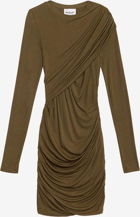 Isabel Marant Robe Denise - Femme - Kaki - Taille 34 - Marant &Eacute;toile