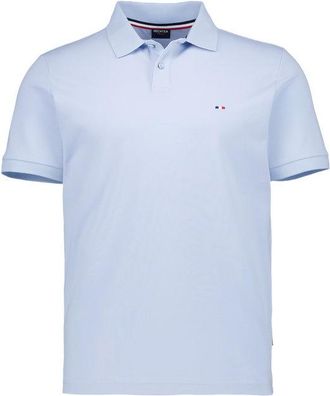 Daniel Hechter Herren Polo-Shirt blau Baumwoll-Piqu&eacute;