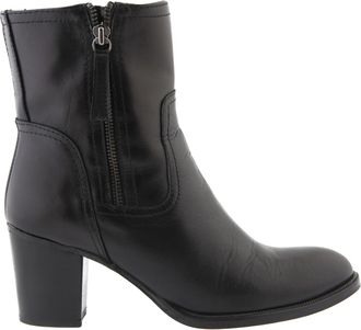 Paco Herrero Damen Reißverschluss Stiefeletten, schwarz/weiß, 38 EU