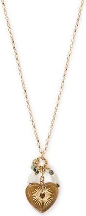 Au Printemps Paris Collier mi long caur