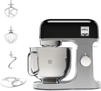Kenwood Robot pâtissier Kenwood kMix KMX750BK - bol 5 litres - 6 vitesses - 3 accessoires - noir