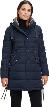 Gil Bret Steppjacke Damen Steppmantel mit Kunstfellkragen