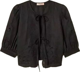 Twinset Femme, Blouses et Chemises, Noir, Taille: 38 FR Vestes