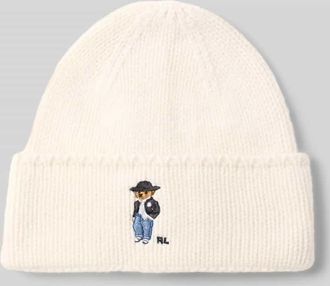 Polo Ralph Lauren M&uuml;tze mit gesticktem B&auml;renmotiv