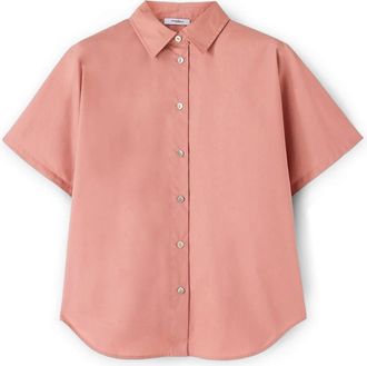 Motivi Femme, Blouses et Chemises, Rose, Taille: 40 FR Chemise avec volant au dos