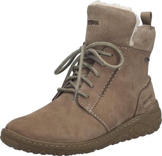 Josef Seibel Damen Sneaker Ruby.53,Weite G (Normal),Wechselfu&szlig;bett,wasserdicht,Low-tie,schn&uuml;rschuhe,schn&uuml;rer,Halbschuhe,beige,39 EU
