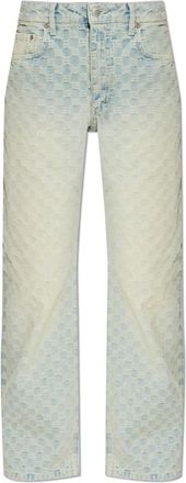 Misbhv Misbhv, Femme, Jeans, Bleu, Taille: W27 Monogram Jeans