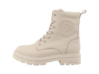 Tom Tailor Tom Tailor Damen 8490120008 Mode-Stiefel, beige, 39 EU