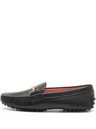 Tod's Loafer mit Double T - Schwarz