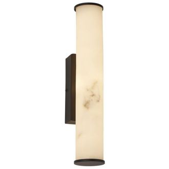 Searchlight Applique murale Wales noir 35cm - 61185-1BK