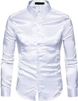 Generic Polo Homme Manches Courtes, Polo Homme Vintage &agrave; Revers Brillante pour Style D&eacute;contract&eacute;