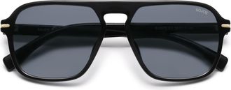 Sojos Retro Quadratisch Polarisierte Sonnenbrille Damen Herren Vintage Klassisch Rechteckig Sonnerbrillen mit UV400 Schutz SJ2370
