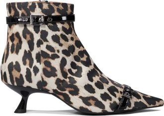 Ganni Stiefel - Leopard Ankle Boots - Gr. 37 (EU) - in Bunt - f&uuml;r Damen