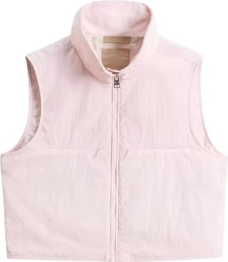Woolrich Femme, Vestes, Rose, Taille: 40 FR Gilet Superposable