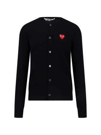 Comme Des Garçons Logo Cardigan