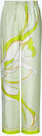 Tory Burch Damen Bedruckte Seidenhose
