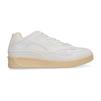 Jil Sander Panelled Low-Top Sneakers - - Shoes - Herren - Wei&szlig; - 45 EU