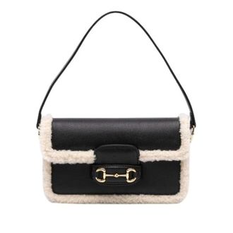 Gucci Sac bandouli&egrave;re vintage Pre-owned - Femme - Pre-owned - Noir - Taille: ONE Size
