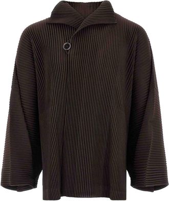 Homme Pliss&eacute; Issey Miyake Veste Casual - Bordeaux