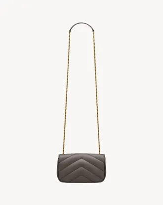 Saint Laurent Unisex Sac Sl H26 Bronze