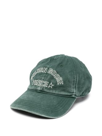 Golden Goose Casquette de baseball avec logo Golden Goose